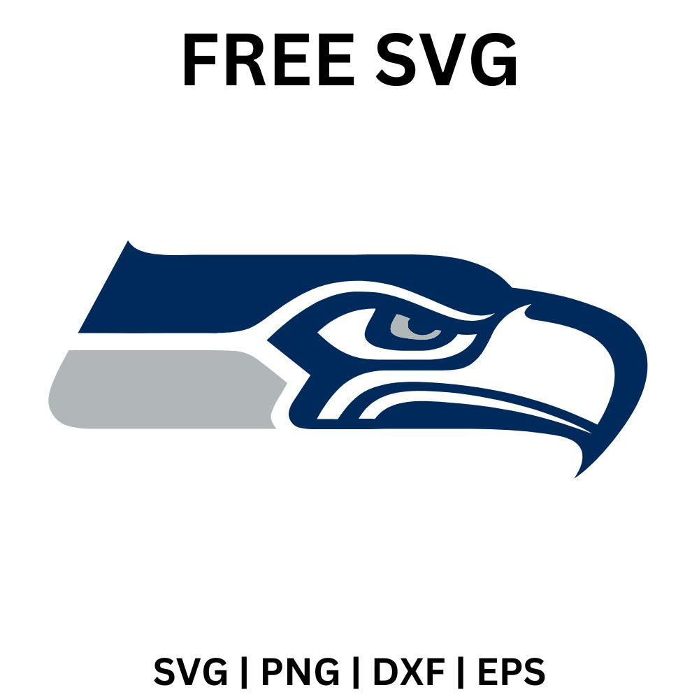 Seattle Seahawks Logo SVG Free | Downloadable Cut File for Cricut & Si ...