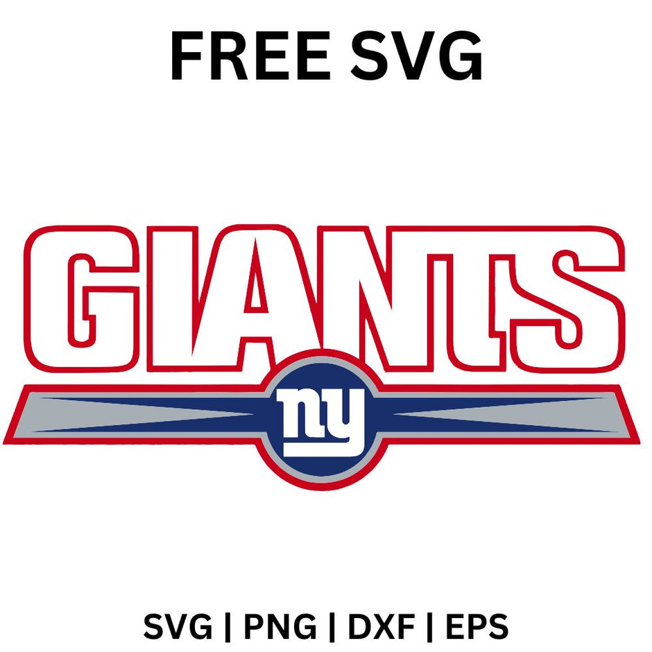 Free New York Giants SVG - Cut Files for Cricut | 8SVG – 8SVG