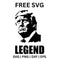 Legend Donald Trump - SVG Free File for Cricut – 8SVG