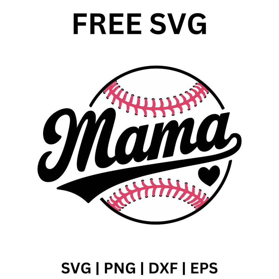 Free Baseball SVG - Cut Files for Cricut | 8SVG – 8SVG