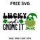 Free Lucky and I Gnome It SVG – 8SVG