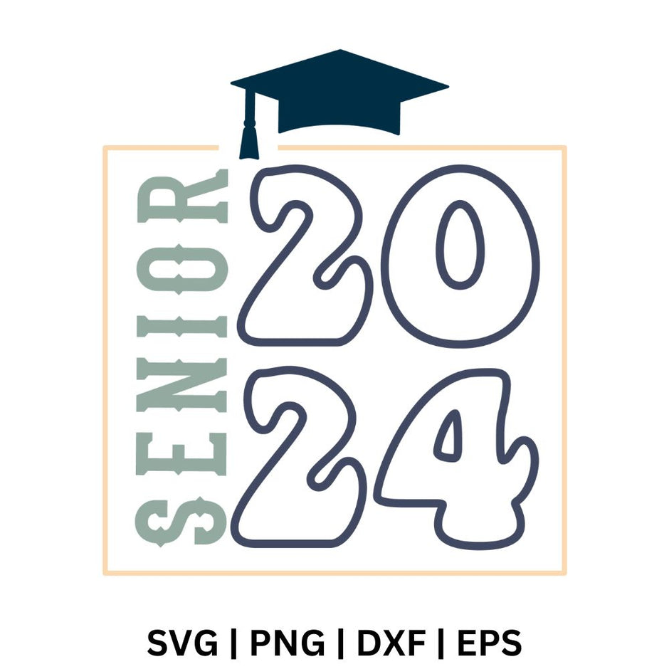 Graduate SVG FREE - Class of 2024 Cut File for Cricut or Silhouette ...