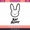 Bad Bunny SVG Free Cut File Download – RNOSA LTD | 8SVG