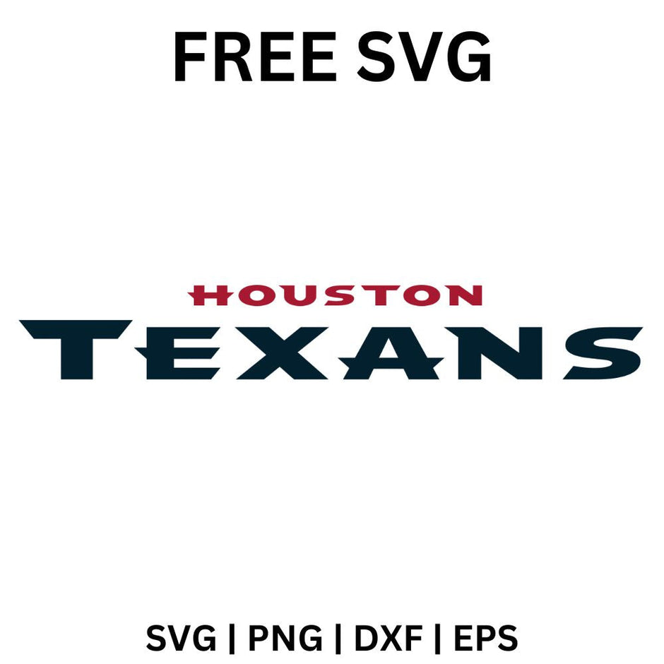 11+ Houston Texans SVG Free - NFL Team Logo Cut Files For Cricut ...