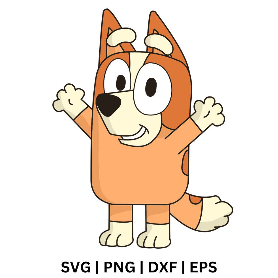 Free Bluey Bingo SVG - Cut Files for Cricut | 8SVG – 8SVG