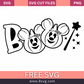 Boo Mickey Mouse Svg Cut File For Cricut – RNOSA LTD | 8SVG