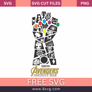 Free Avengers SVG - Cut Files for Cricut | 8SVG – 8SVG