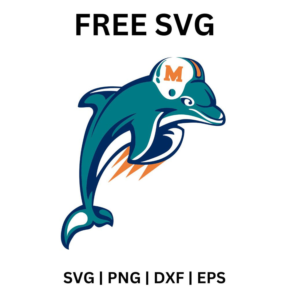 Free Miami Dolphins SVG - Cut Files for Cricut | 8SVG – 8SVG