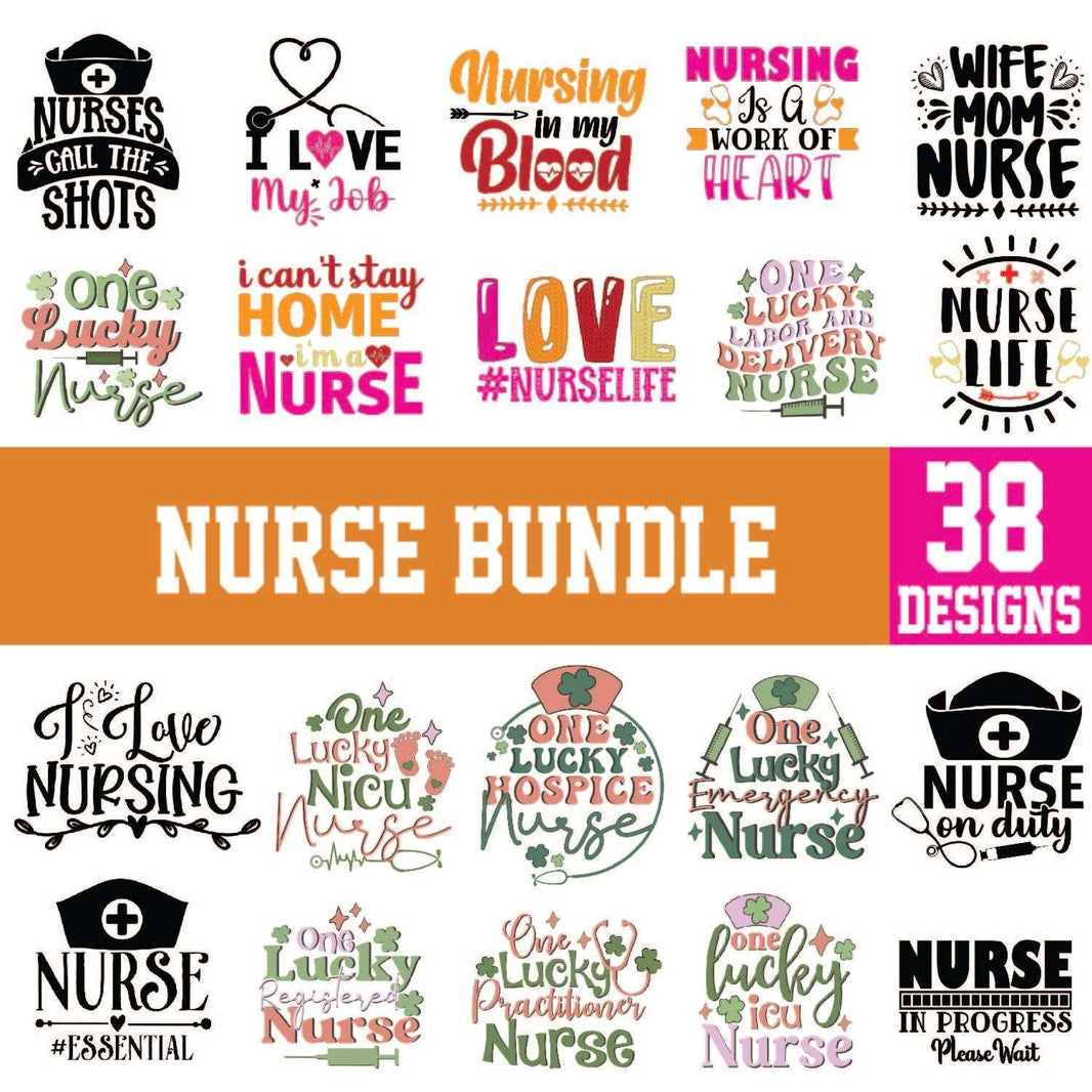 +23 Free Nurse SVG Files for Cricut & Silhouette Crafts – RNOSA LTD | 8SVG