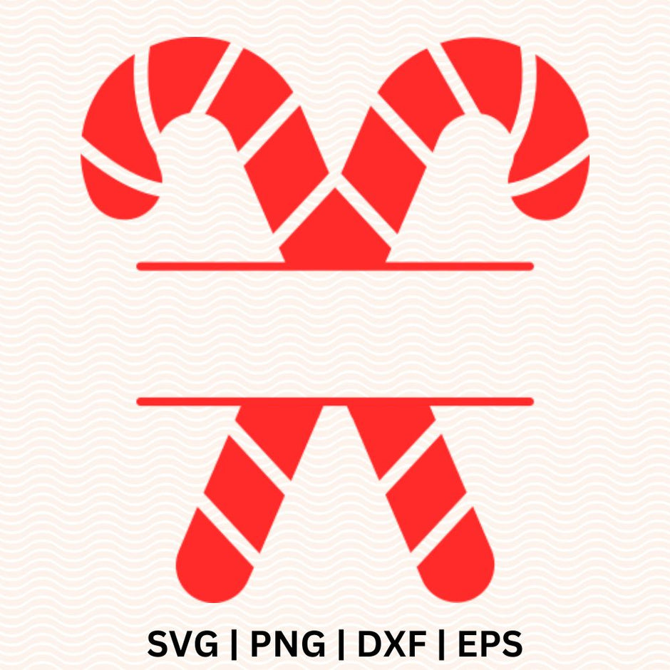 Free Candy Cane SVG - Cut Files for Cricut | 8SVG – 8SVG