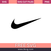 Free Nike SVG - Cut Files for Cricut | 8SVG – 8SVG