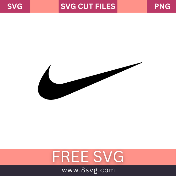 5+ Nike SVG Free - Cut Files For Cricut & Silhouette – RNOSA LTD | 8SVG