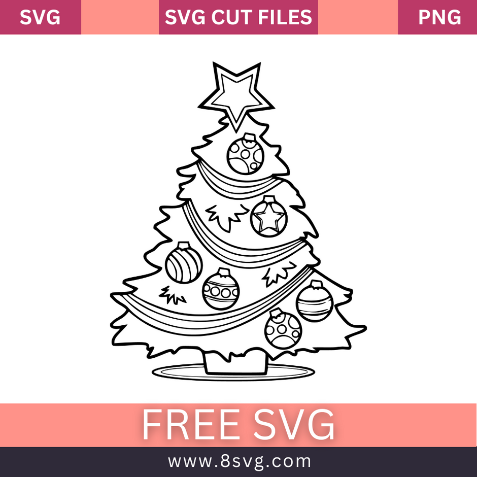 Free Christmas SVG - Cut Files for Cricut | 8SVG – 8SVG