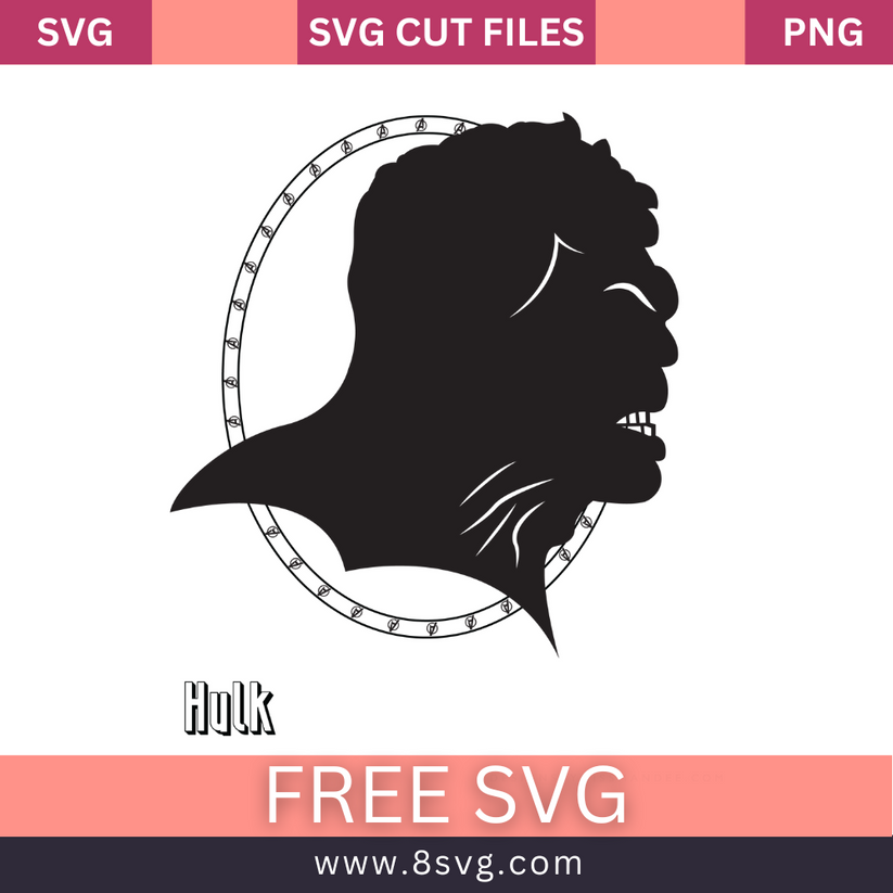 HULK Face SVG Free And Png Download – RNOSA LTD | 8SVG