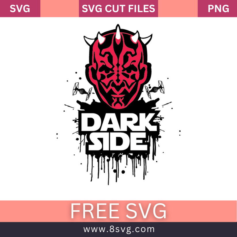 Dark Side Star Wars SVG Free Download for Cricut Crafts – RNOSA LTD | 8SVG