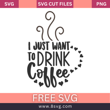 20+ Free Coffee SVG Cut Files for Cricut or Silhouette – RNOSA LTD | 8SVG