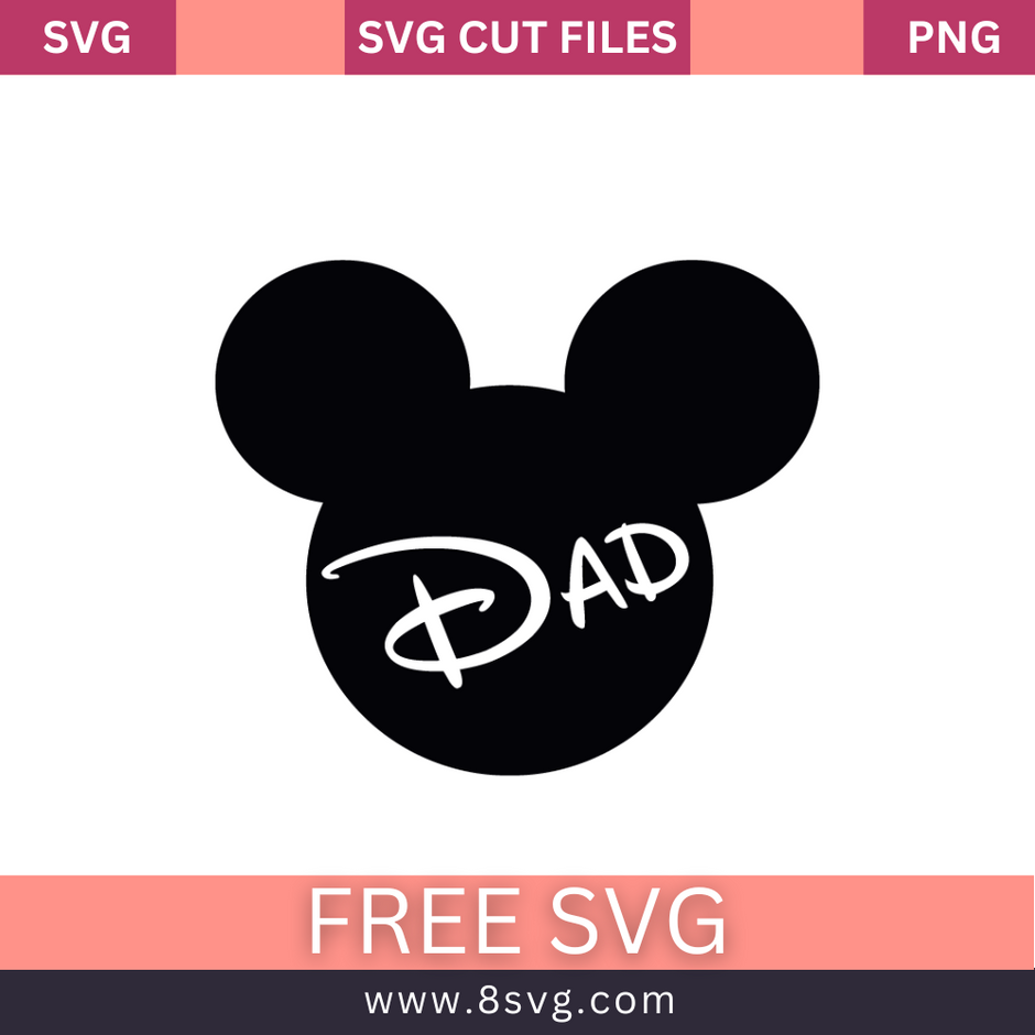 66+ Mickey Mouse SVG Free - Disney Cut Files For Cricut – RNOSA LTD | 8SVG