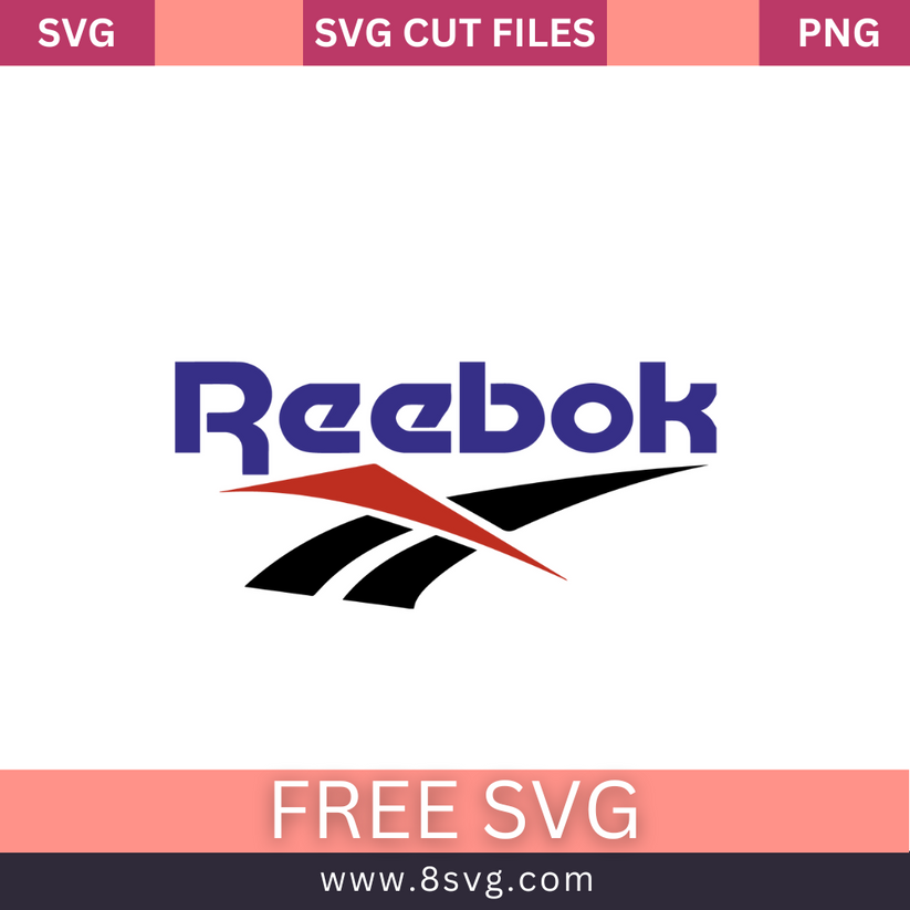 REEBOK Svg Free Cut File For Cricut – RNOSA LTD | 8SVG
