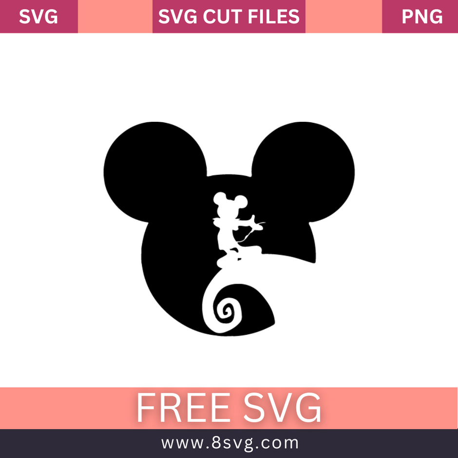 60+ Mickey Mouse SVG Free - Disney Cut Files For Cricut – RNOSA LTD | 8SVG