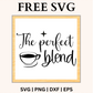 The Perfect Blend Sign SVG Free and PNG Download – 8SVG