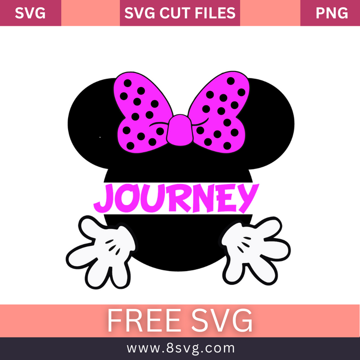 Free Minnie Mouse Bow SVG - Cut Files for Cricut | 8SVG – 8SVG
