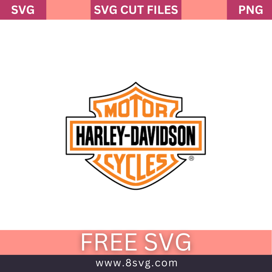 21+ FREE Harley Davidson SVG Files | LOGO PNG, VECTOR For Cricut ...