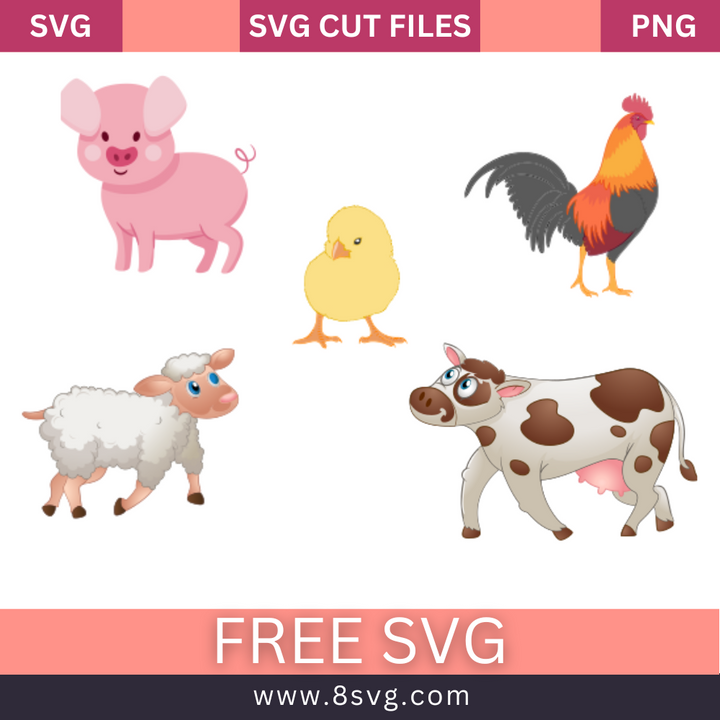 Free Animals SVG: Download Now for Your Cricut and Silhouette – RNOSA ...
