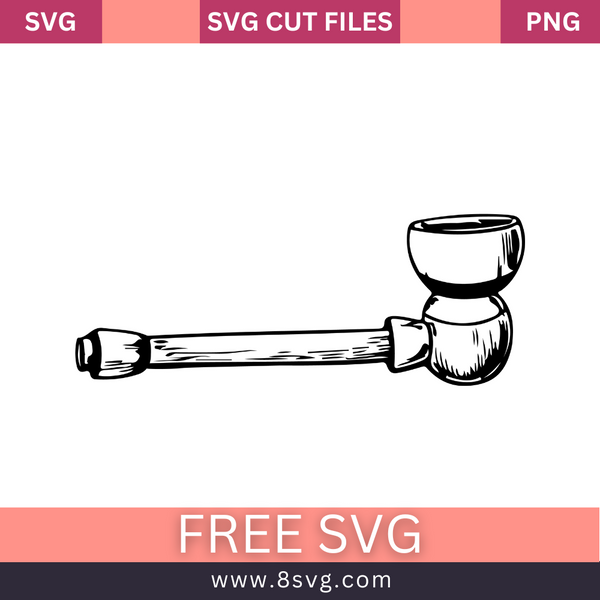 Tobacco Pipe Svg Free Cut File For Cricut – RNOSA LTD | 8SVG