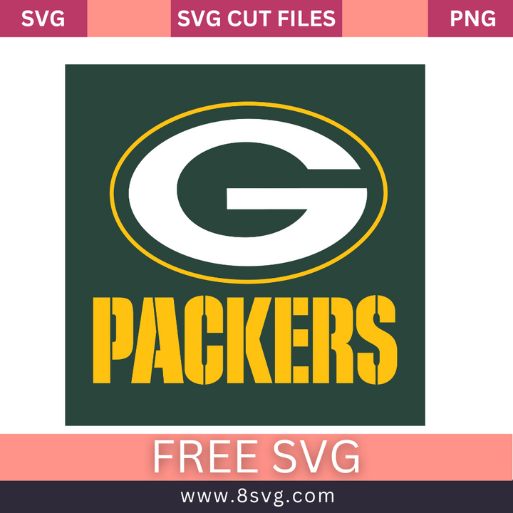 12+ Green Bay Packers SVG Free - NFL Team Logo Cut Files For Cricut ...