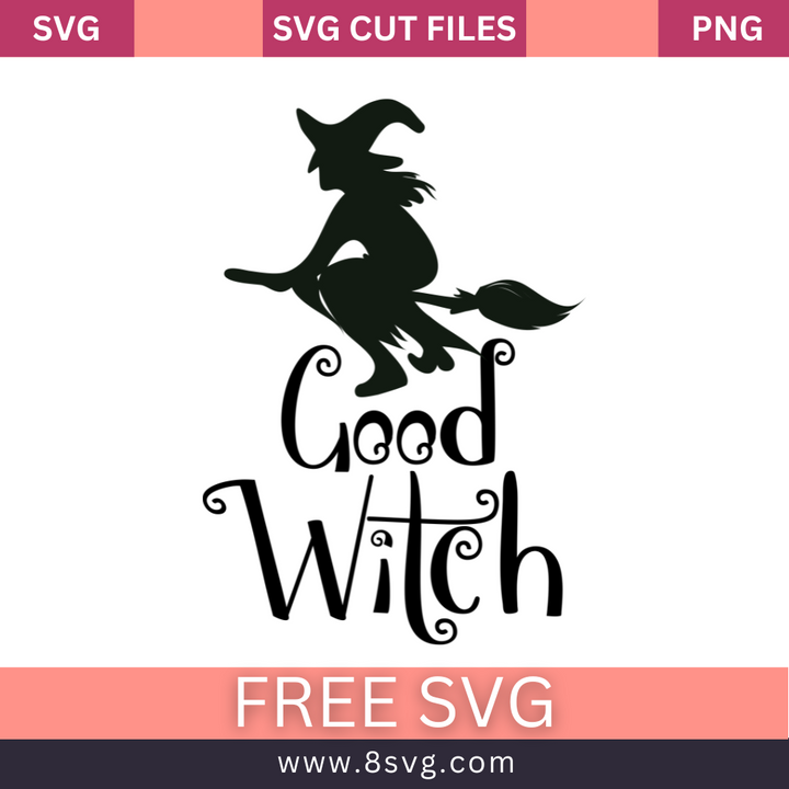 Free Witch SVG - Cut Files for Cricut | 8SVG – Page 2 – 8SVG