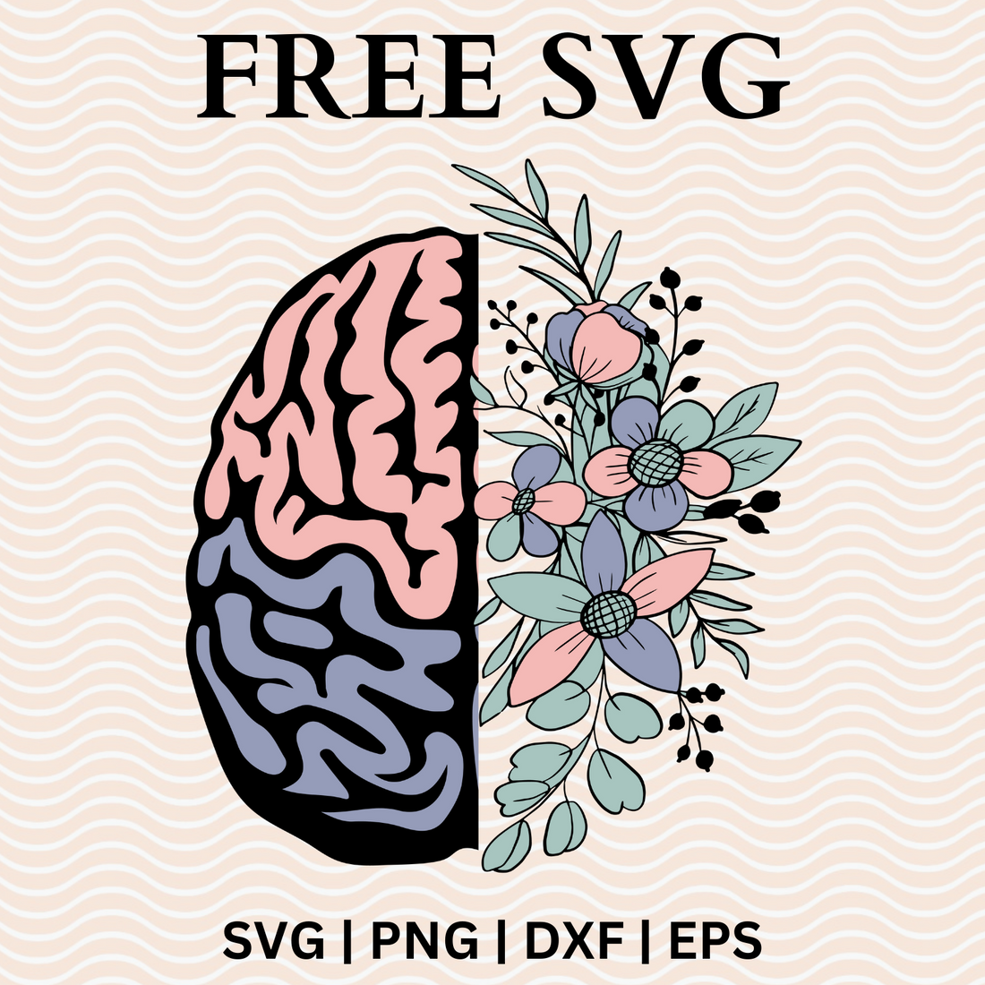 Mind Sunflower SVG Free File For Cricut & PNG Download – 8SVG