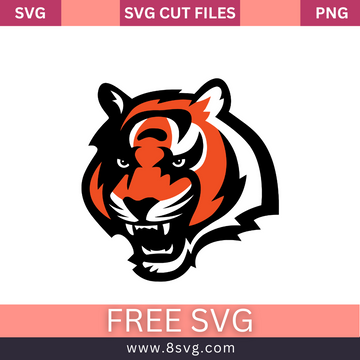 Free Cincinnati Bengals SVG - Cut Files for Cricut | 8SVG – 8SVG