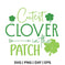 Cutest Clover in the Patch SVG Free Cut File for Cricut & PNG – RNOSA ...