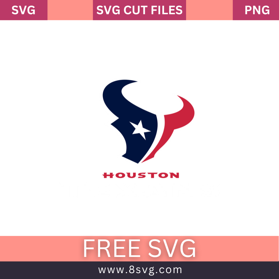 11+ Houston Texans SVG Free - NFL Team Logo Cut Files For Cricut ...