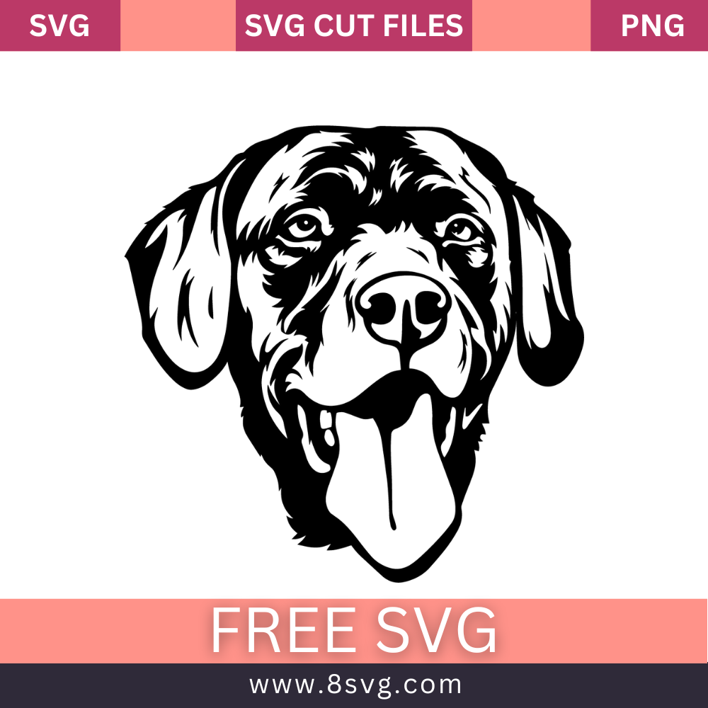 Labrador Retriever SVG Free Cut File for Cricut – RNOSA LTD | 8SVG