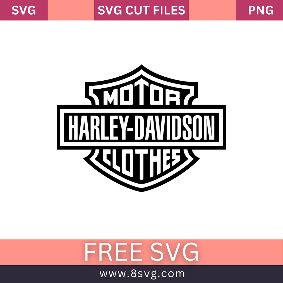 Harley Davidson SVG Free Cut Files for Cricut – RNOSA LTD | 8SVG