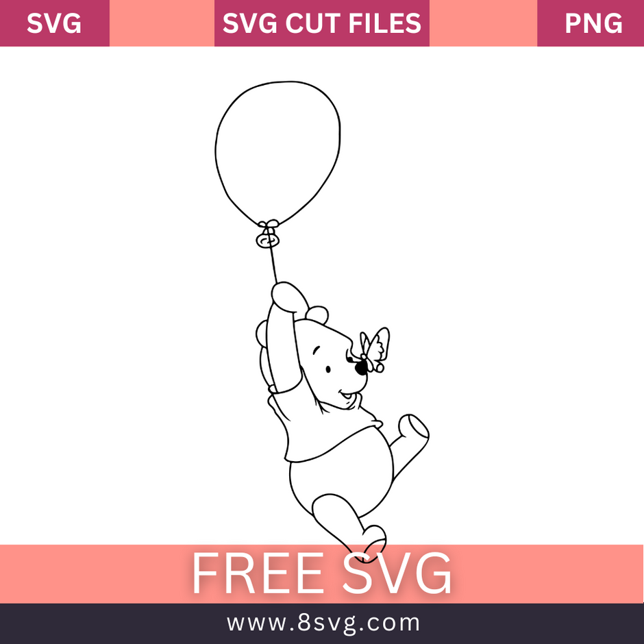 19+ Winnie The Pooh SVG Free cut Files: SVG & PNG for Cricut – RNOSA ...