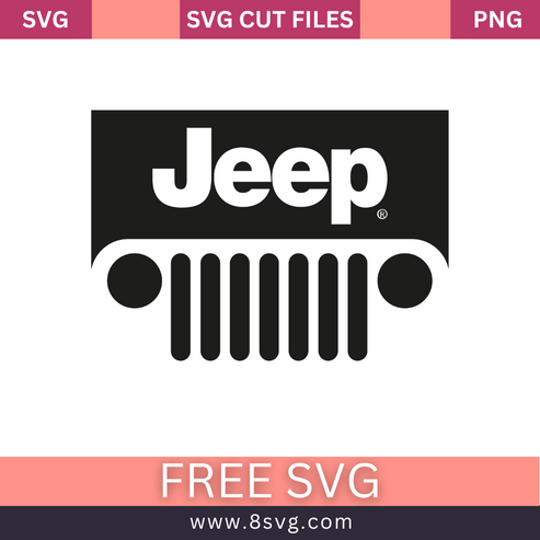 Jeep Svg Free Cut File for Cricut – 8SVG