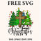 Jesus Merry Christmas With Tree SVG Free file for Cricut – 8SVG