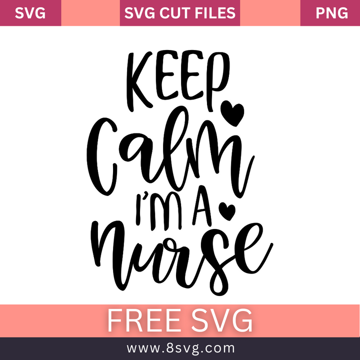 +23 Free Nurse SVG Files for Cricut & Silhouette Crafts – RNOSA LTD | 8SVG